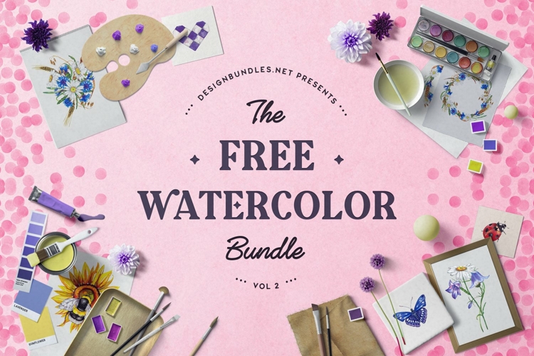 The Free Watercolor Bundle Vol II